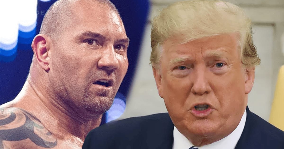Batista Goes Off On Donald Trump - WWF Old School