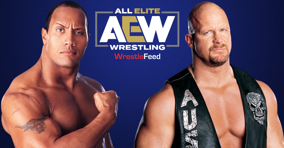 AEW Wrestlers Beat Up The Rock & Stone Cold Once - WWF Old School