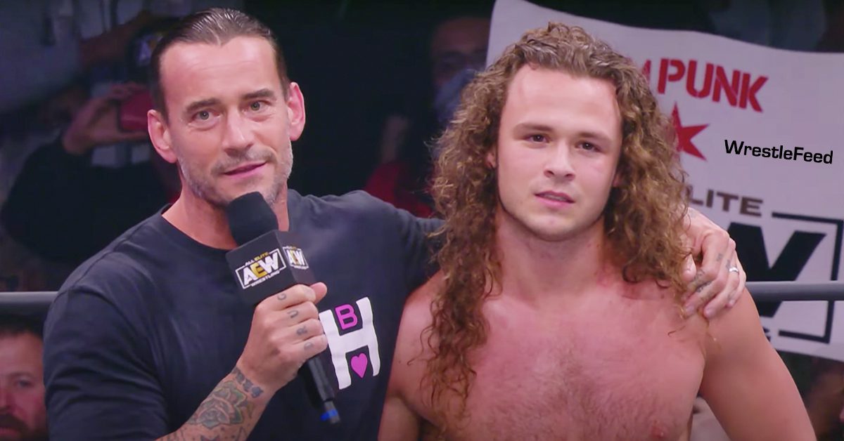 Jack Perry Implies CM Punk Burned The Bridge With AEW (Photo) - WWF Old ...