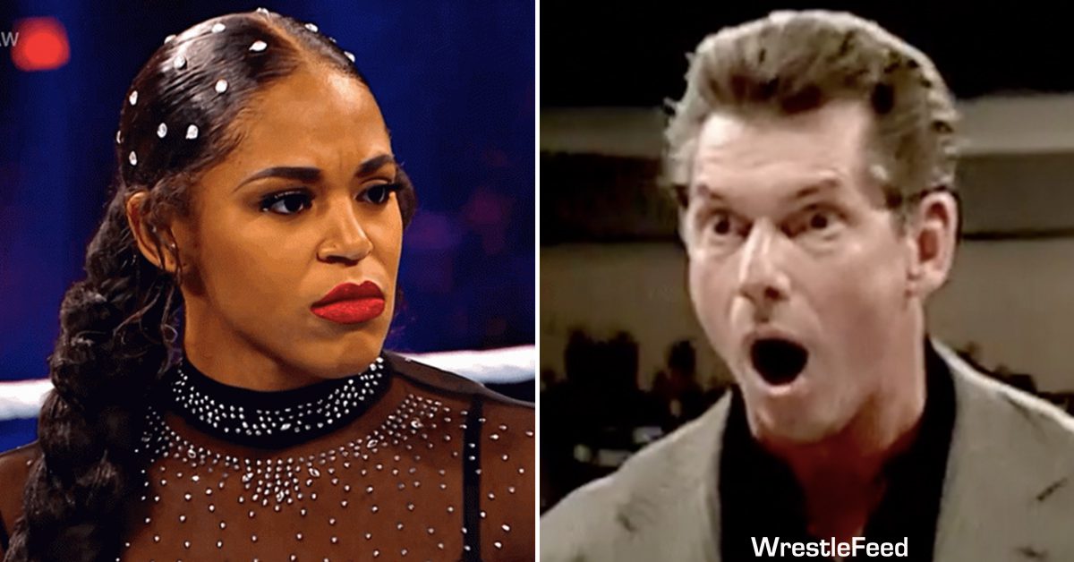 Vince McMahon made Bianca Belair look ghetto - WWF Old School