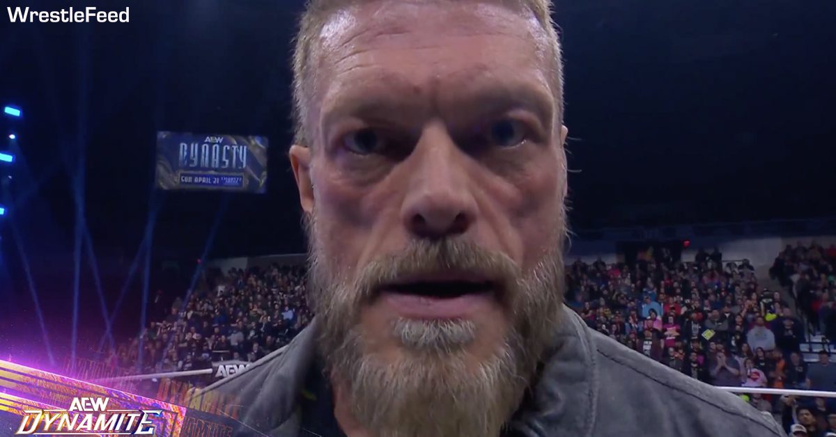 Edge Responds To CM Punk's Negative Comments About AEW - WWF Old School