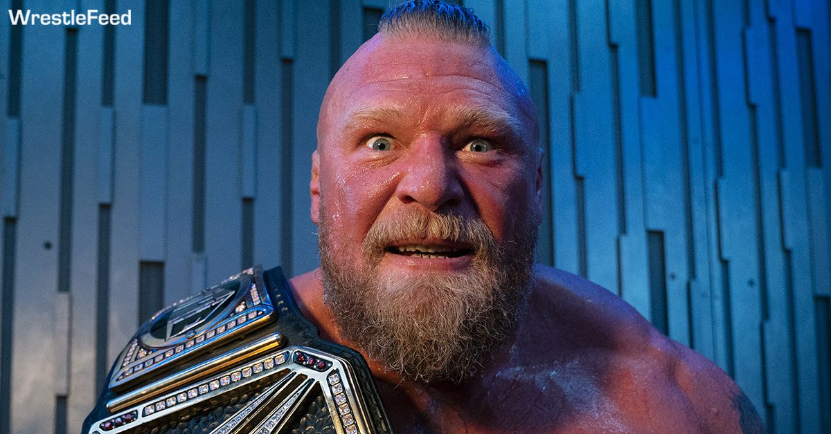Backstage News On Brock Lesnar - WWF Old School