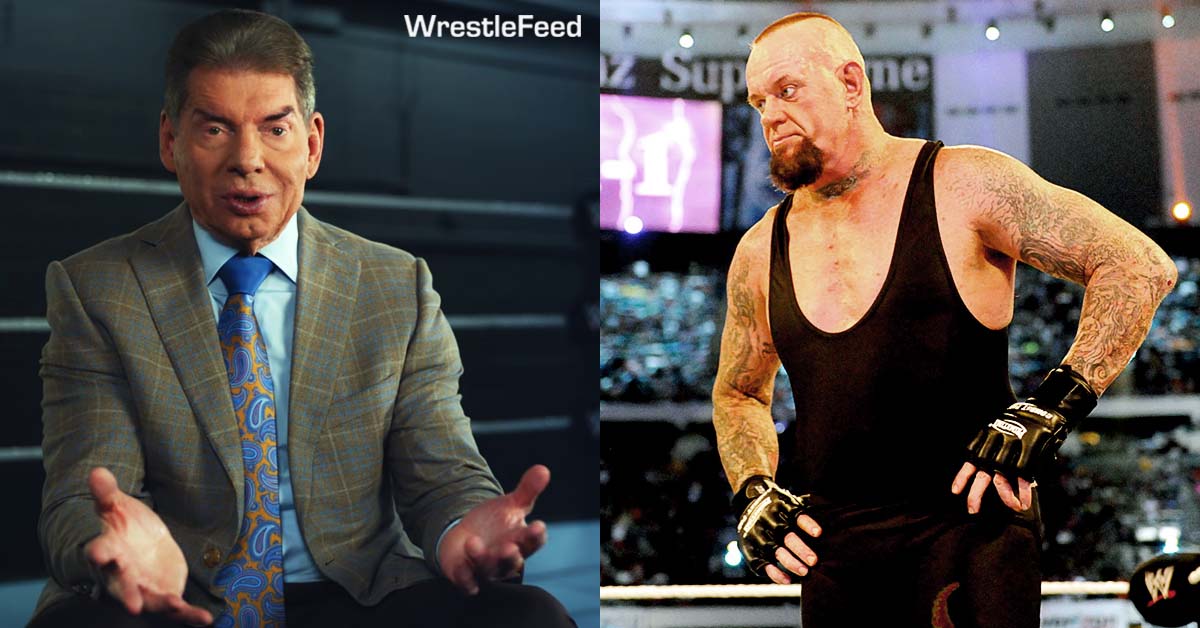 Vince McMahon Believes Undertaker Didn't Suffer A Concussion - WWF Old ...