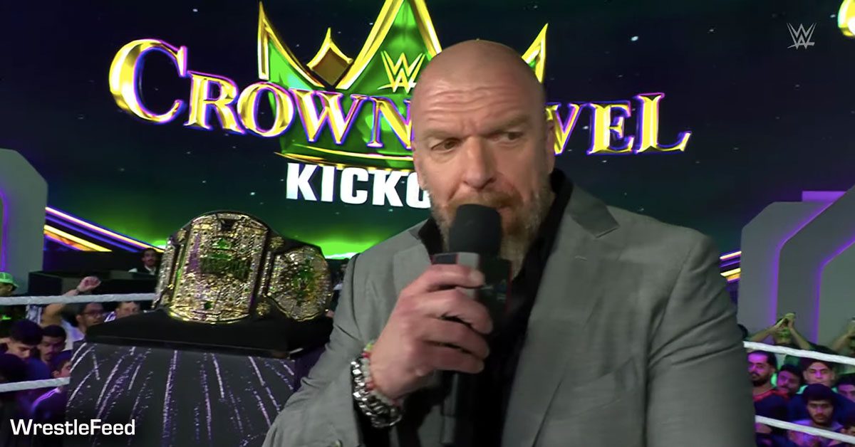 Triple H Reveals The Real Plan For Crown Jewel Champions - WWF Old School