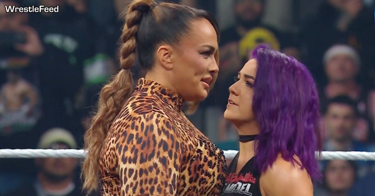 Nia Jax Mocks Bayley For Having A Big B00ty On RAW - WWF Old School